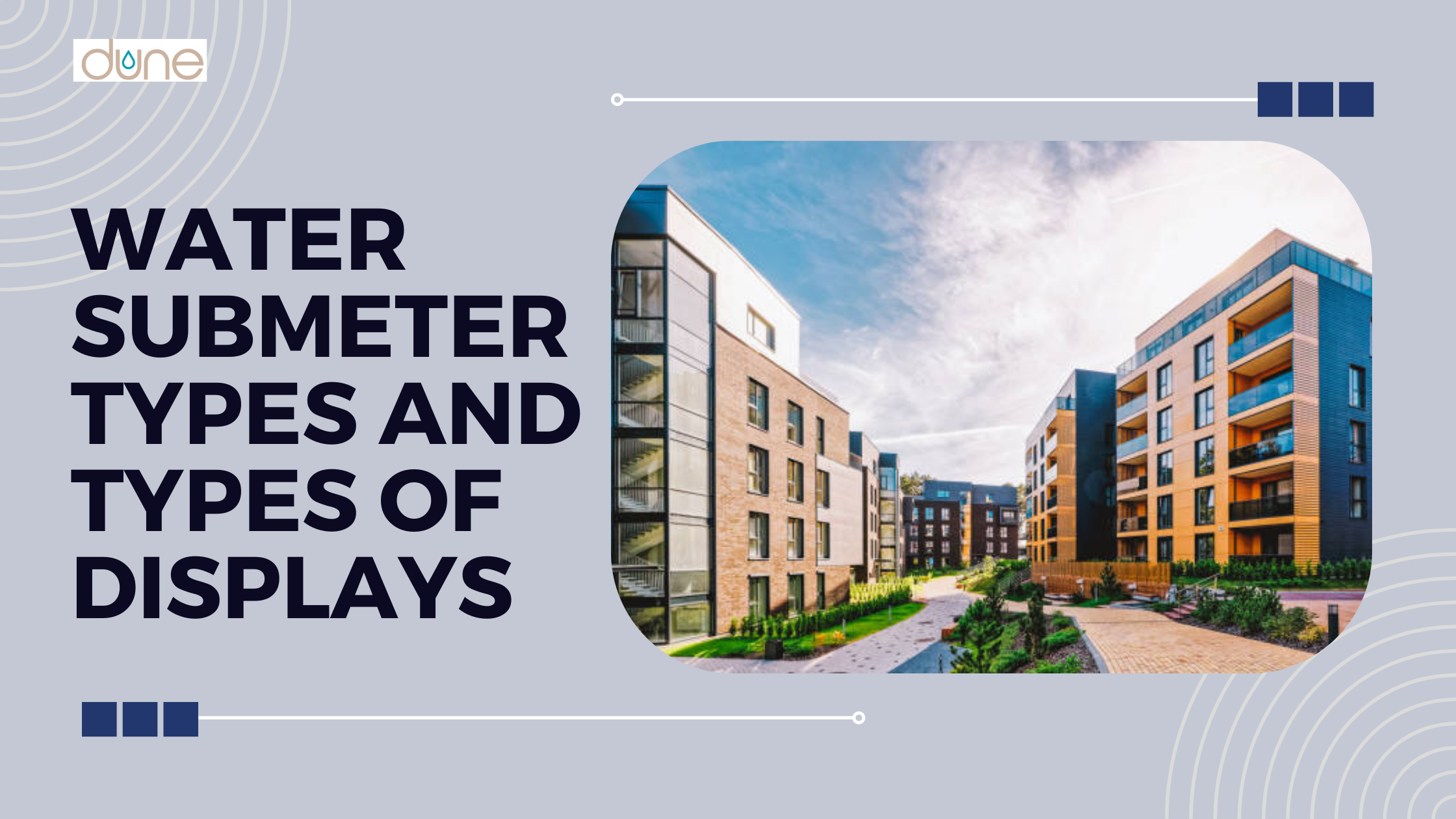 Water Submeter Types and Types of Displays